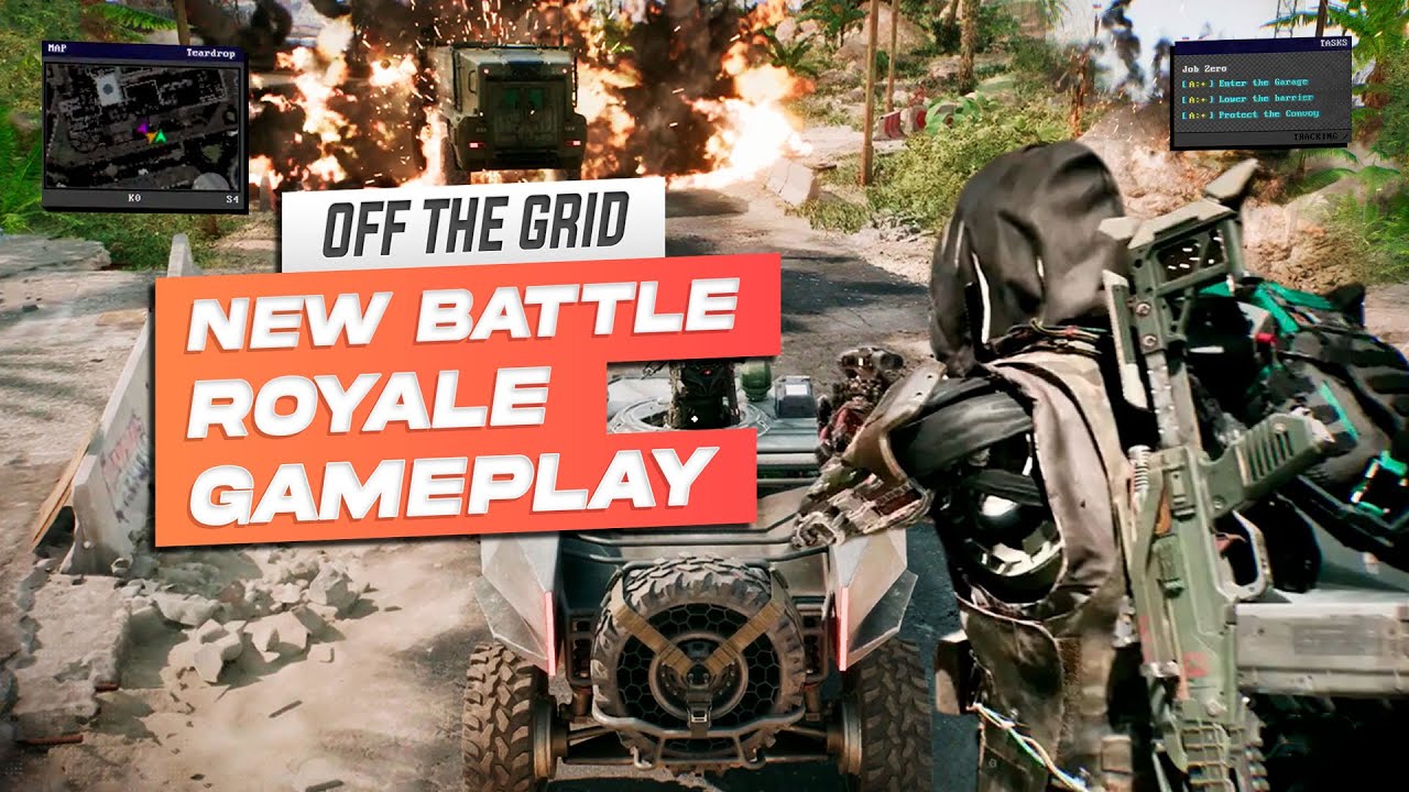 Off The Grid - Early Access Extraction Gameplay | Battle Royale ...