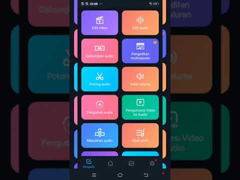 Cara mudah mengubah video menjadi audio || pakai aplikasi super sound.. gampang banget