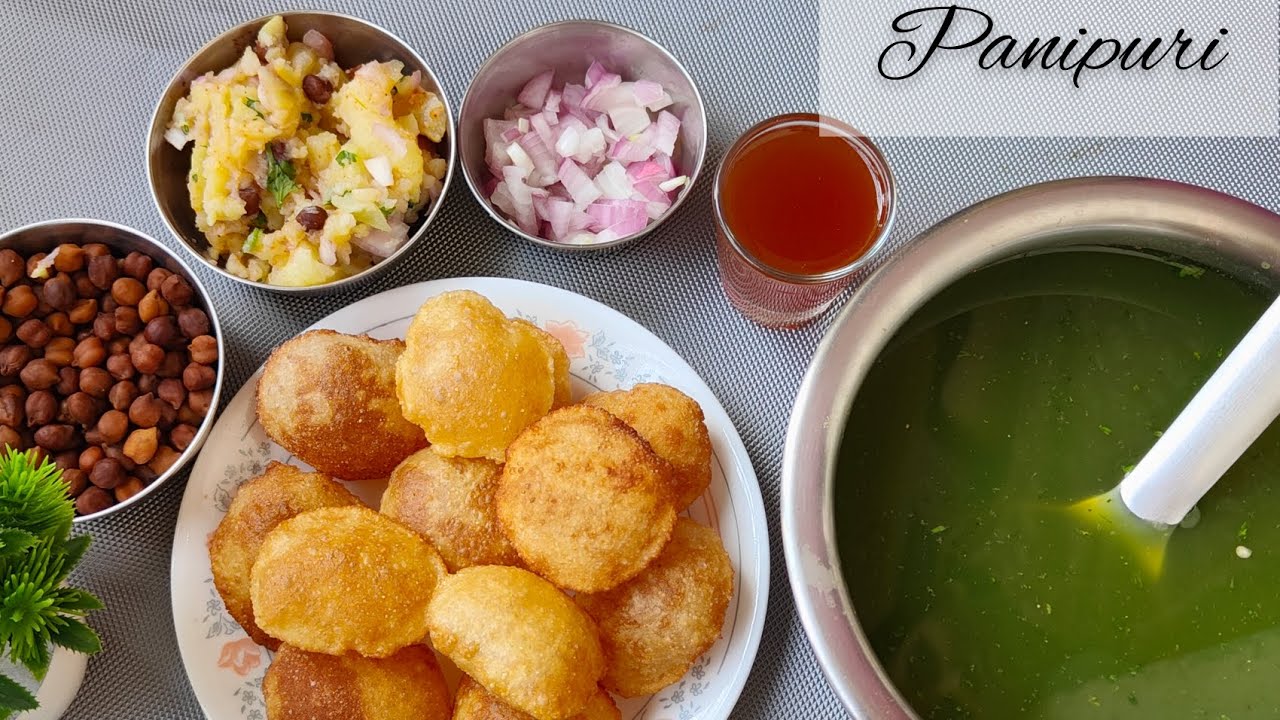 Pani Puri| golgappa, puchka recipe| gupchup easy and tasty Recipe - YouTube
