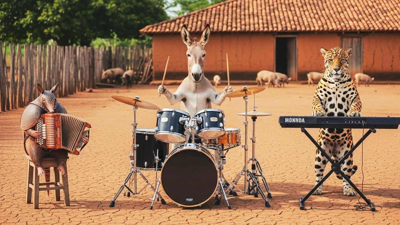 FORRÓ DOS BICHO - FAZENDO A POEIRA SUBIR - YouTube