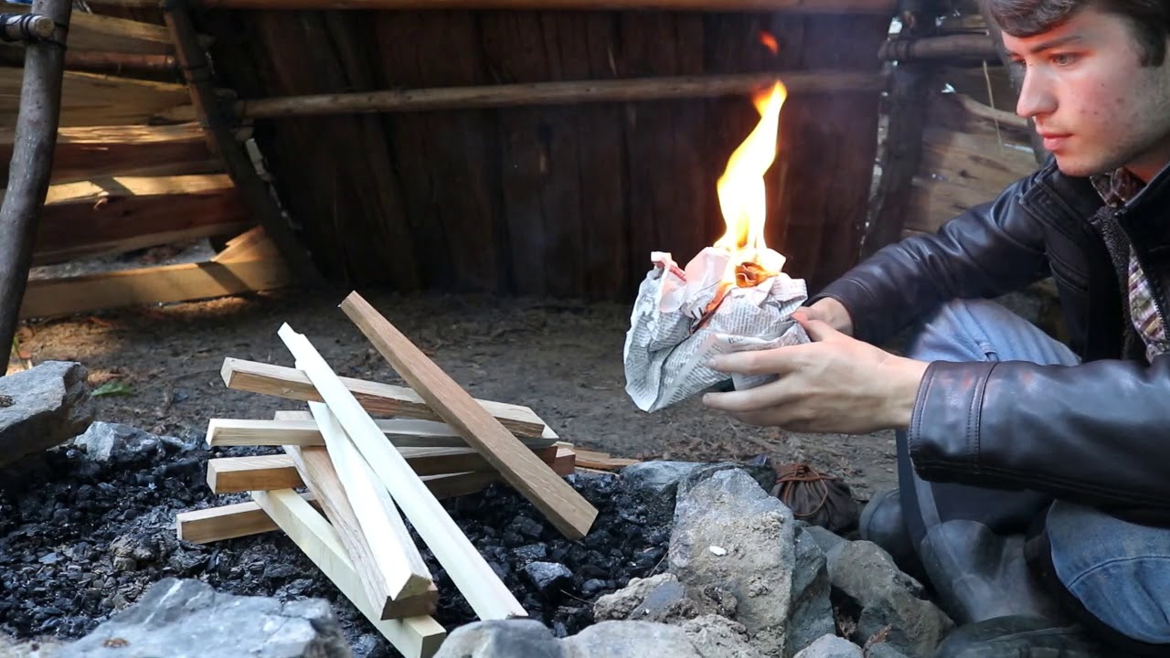 Making Fire with Flint and Steel - YouTube