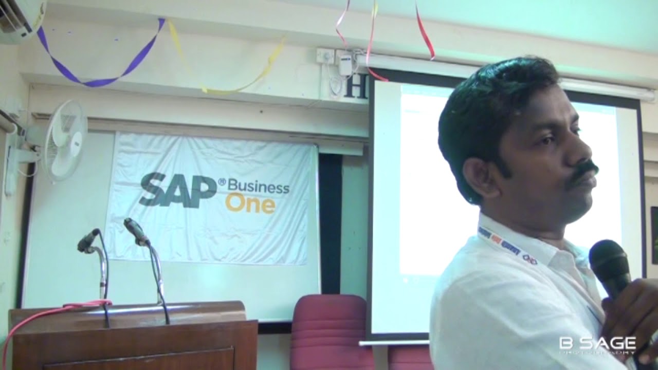 SAP BUSINESS ONE By Ananth info Solutions Part 3 - YouTube