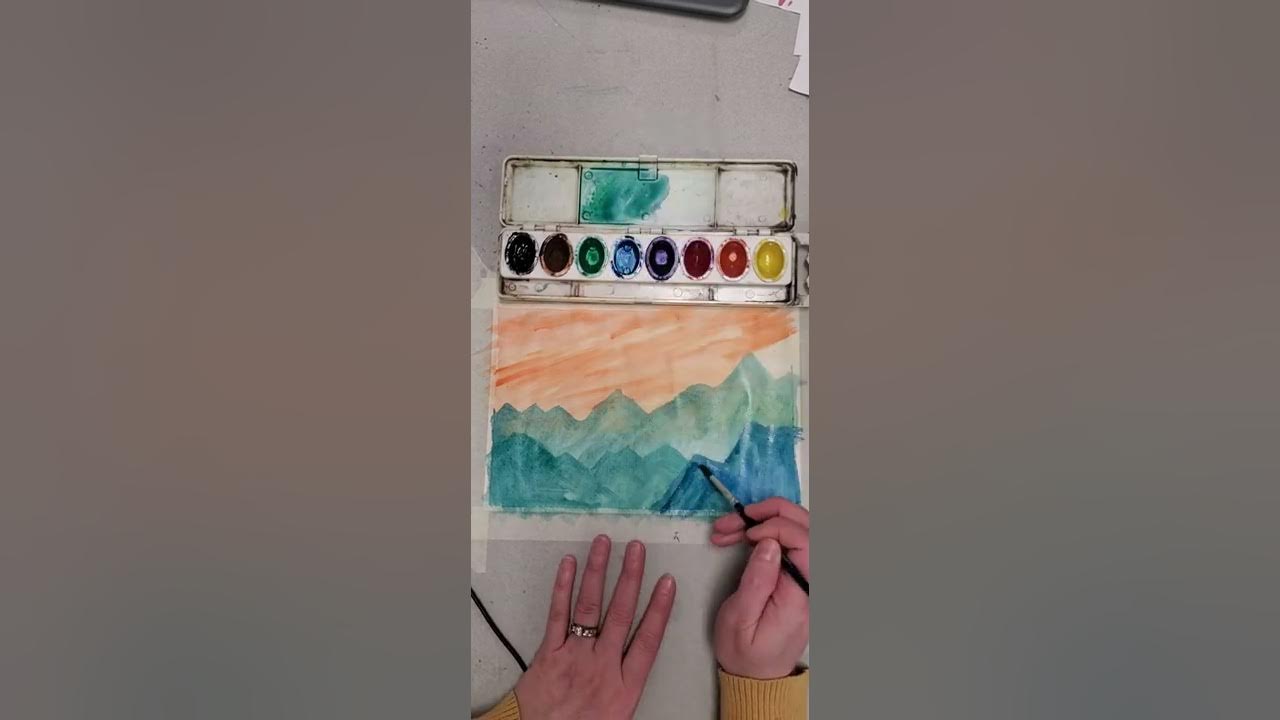 Watercolor Middle School - YouTube