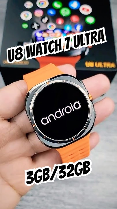 U8 Watch 7 Ultra 5G Sim Calling Amoled Android Smartwatch #shorts #shortsfeed #viralshorts - YouTube