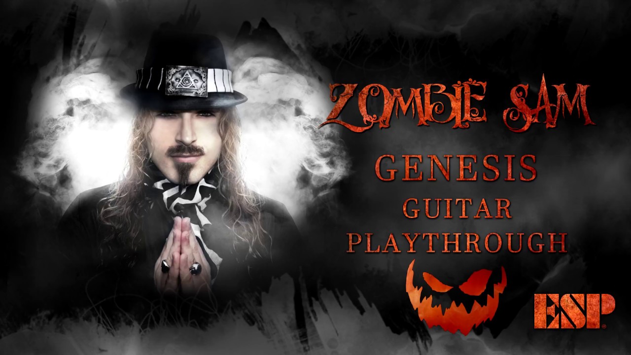 ZOMBIE SAM - GENESIS GUITAR PLAYTHROUGH - YouTube