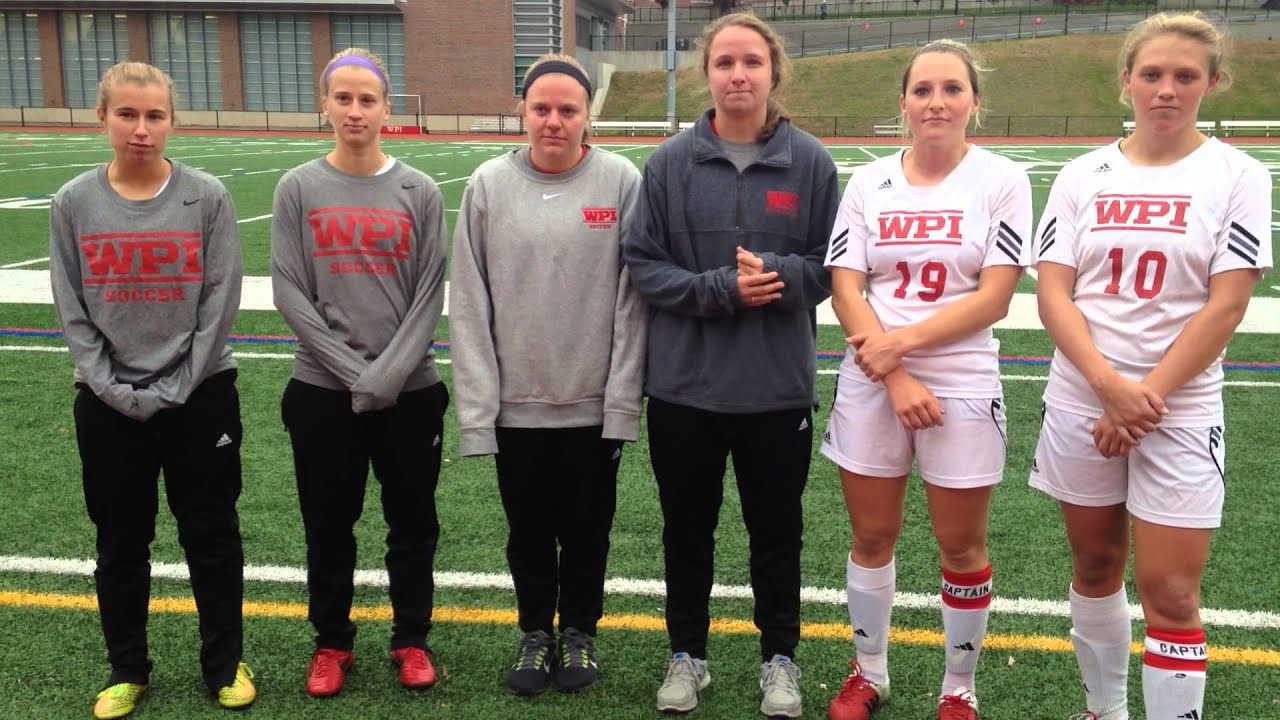 WPI Women's Soccer Post-Game Interview - Seniors - YouTube