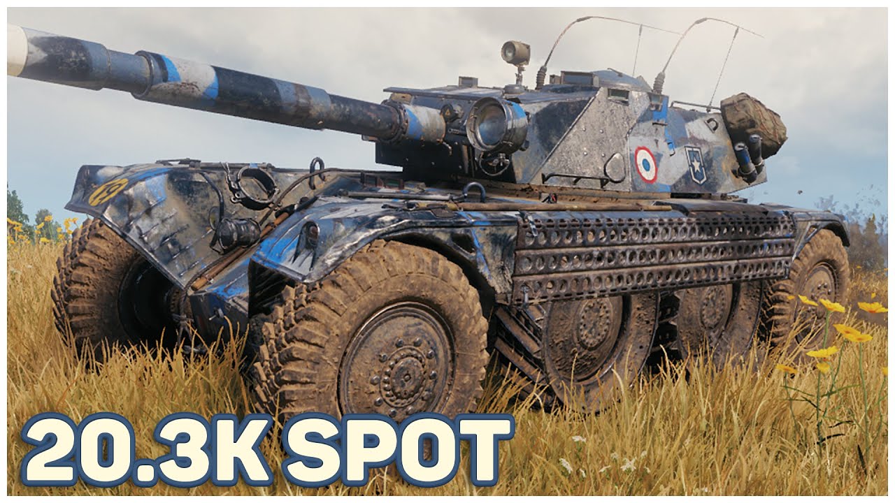 Panhard EBR 105 – KING OF THE LIGHT - YouTube