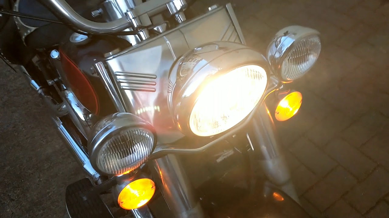 1988 HD FLSTC Heritage Softtail Custom cold start and walkaround - YouTube