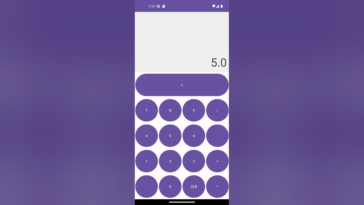Calculator App built using Android and Kotlin - YouTube