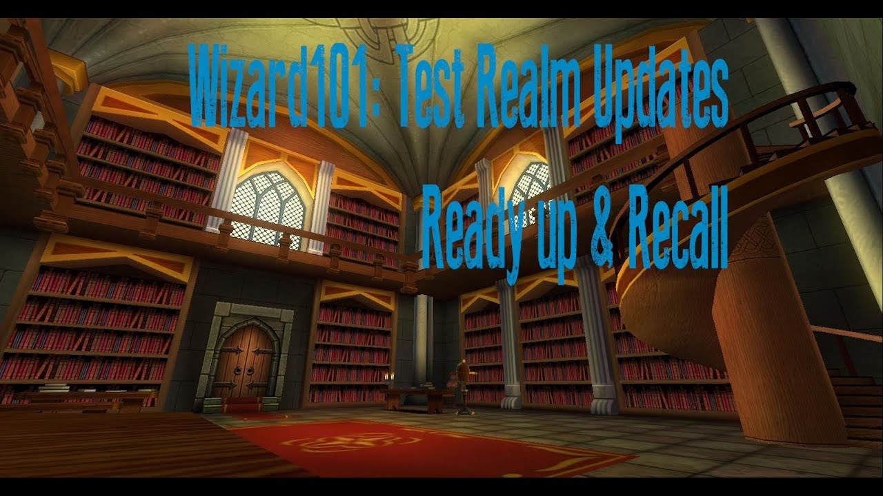 Wizard101: Team Up & Recall! | Test Realm Updates! - YouTube