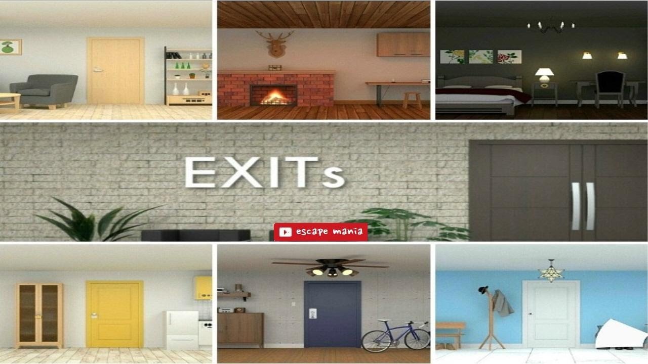 Room Escape Game - EXITs Room FULL walkthrough - YouTube
