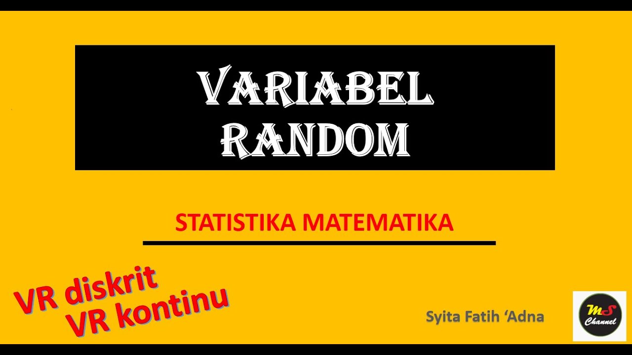 Variabel Random - YouTube