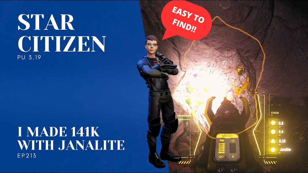 STAR CITIZEN 3.18 - I Made 141K with JANALITE - EP213 - YouTube
