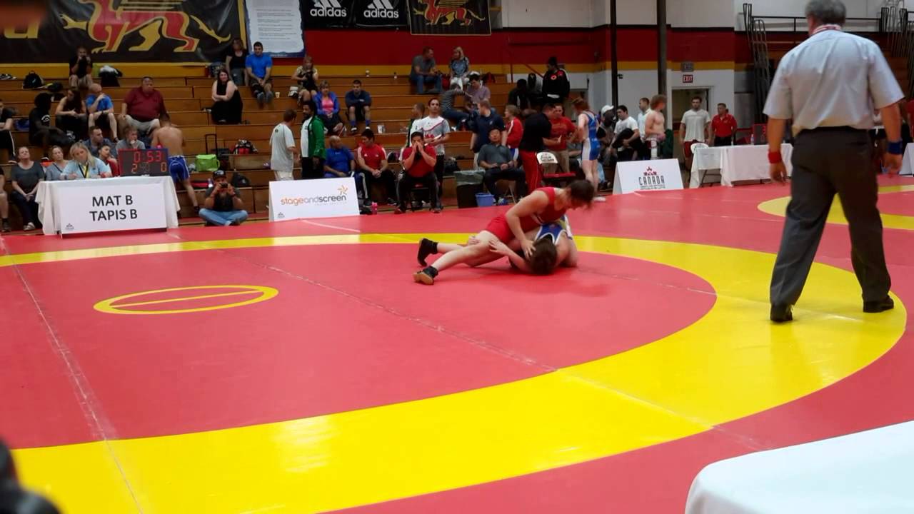 2015 Canada Cup: 63 kg Chloe Spiteri (GBR) vs. Brooke Jarrett (CAN ...