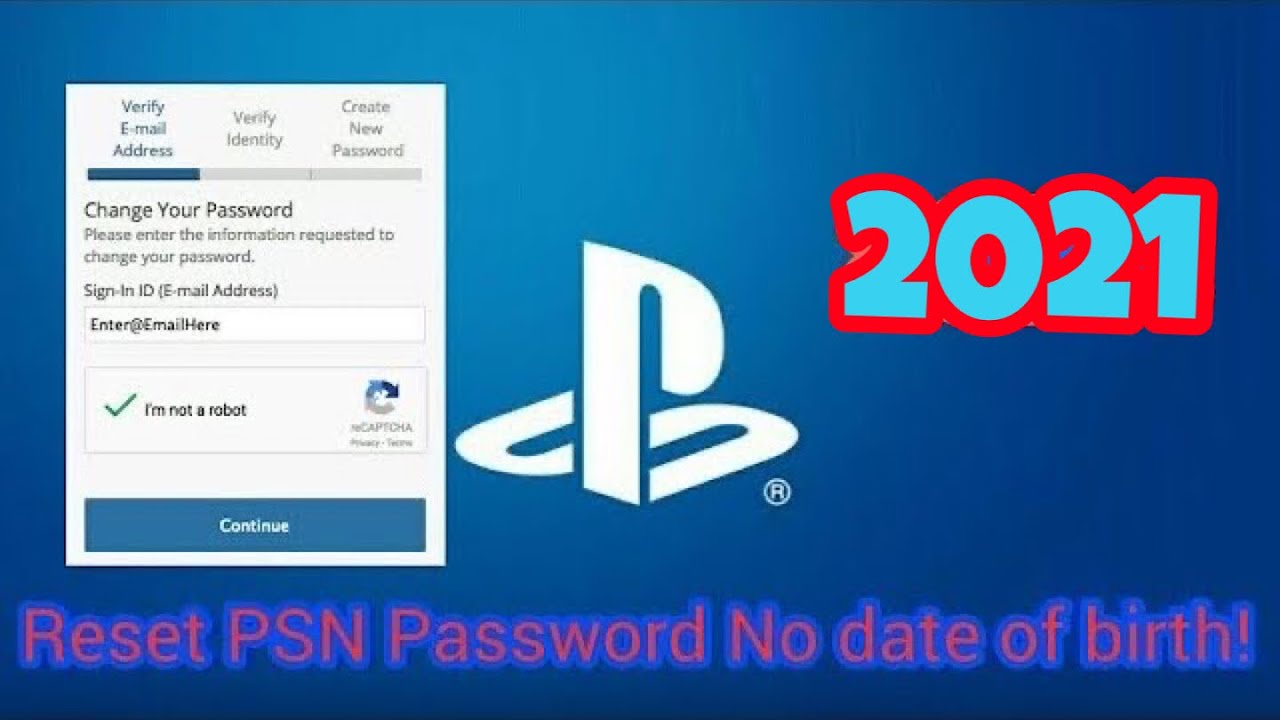 HOW TO RESET PSN PASSWORD WITHOUT DOB NEW 2021 YouTube how-to-reset-psn-password-without-dob-new-2021-youtube