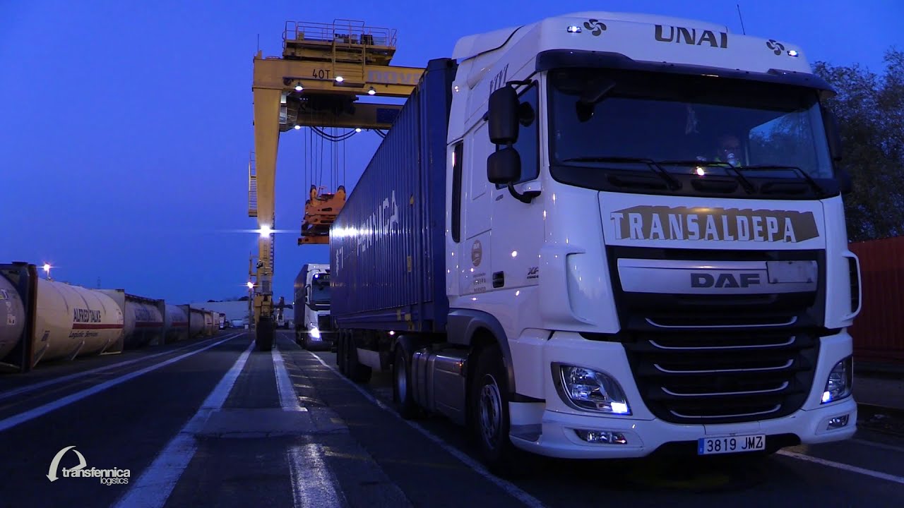 Transfennica Logistics - Dedicated Rail Service - Mouguerre - YouTube