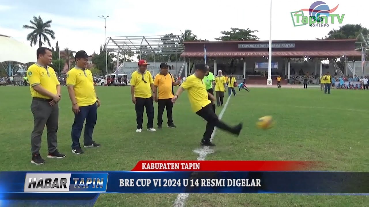 BRE CUP VI 2024 U 14 RESMI DIGELAR - YouTube