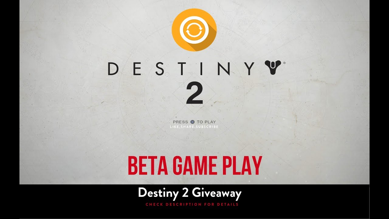 Destiny 2 Giveaway : Destiny 1 Gameplay PS4 @GameDarshan - YouTube