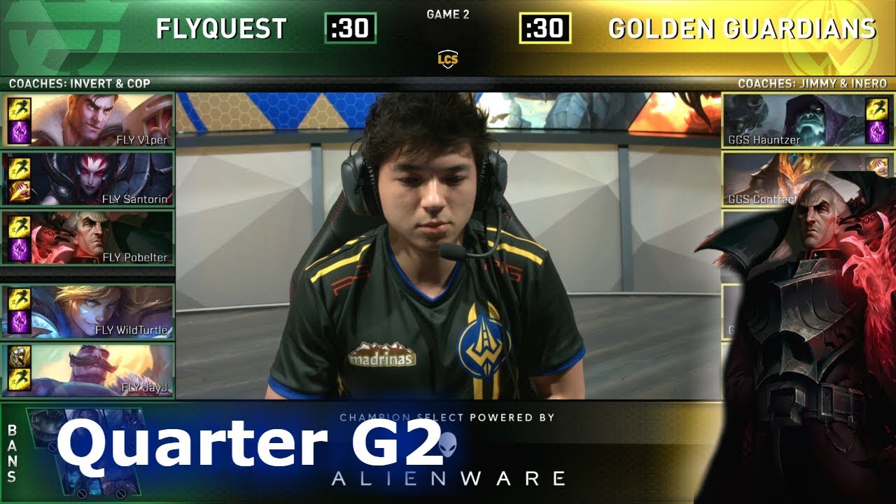 FLY vs GGS - Game 2 | Quarter Finals S9 LCS Spring 2019 | FlyQuest vs ...