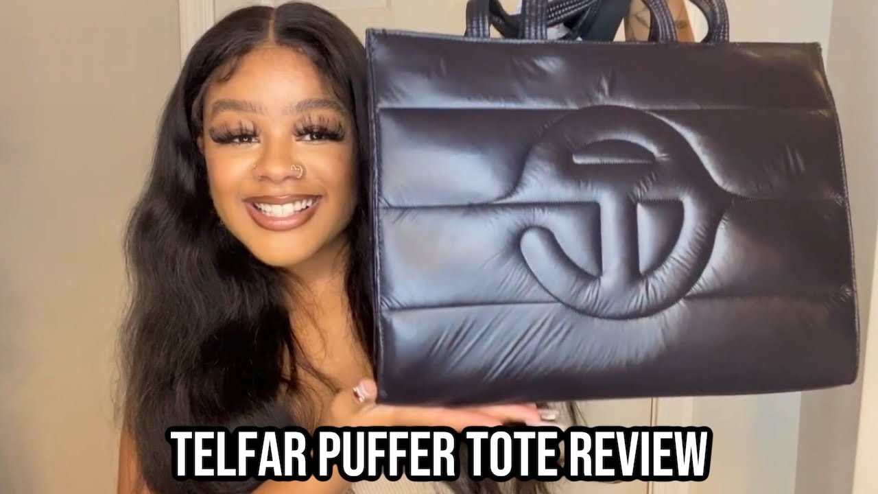 Telfar x Moose Knuckles Medium Puff Bag Review - YouTube