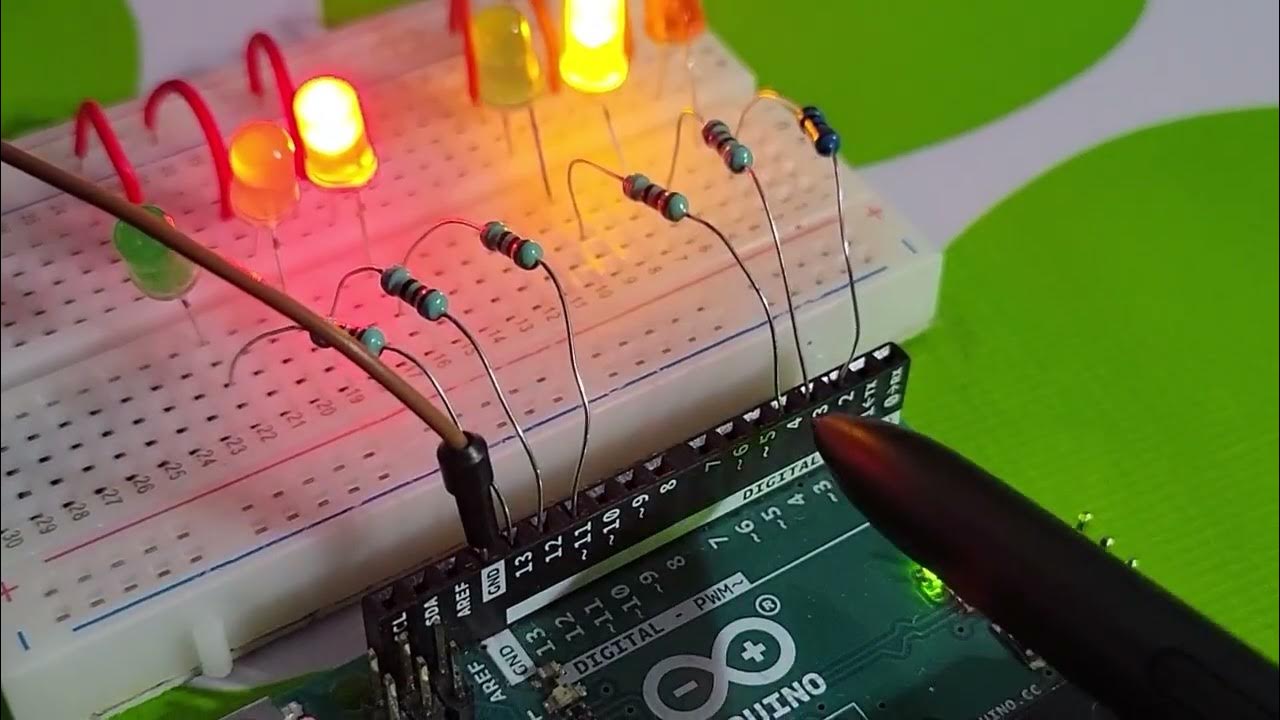 2. Hacer un semáforo doble con Arduino - YouTube