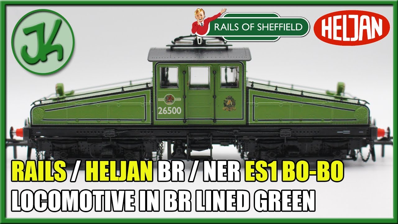 The Excellent Electric Pioneer! Rails Heljan BR/NER ES1 Bo-Bo ...