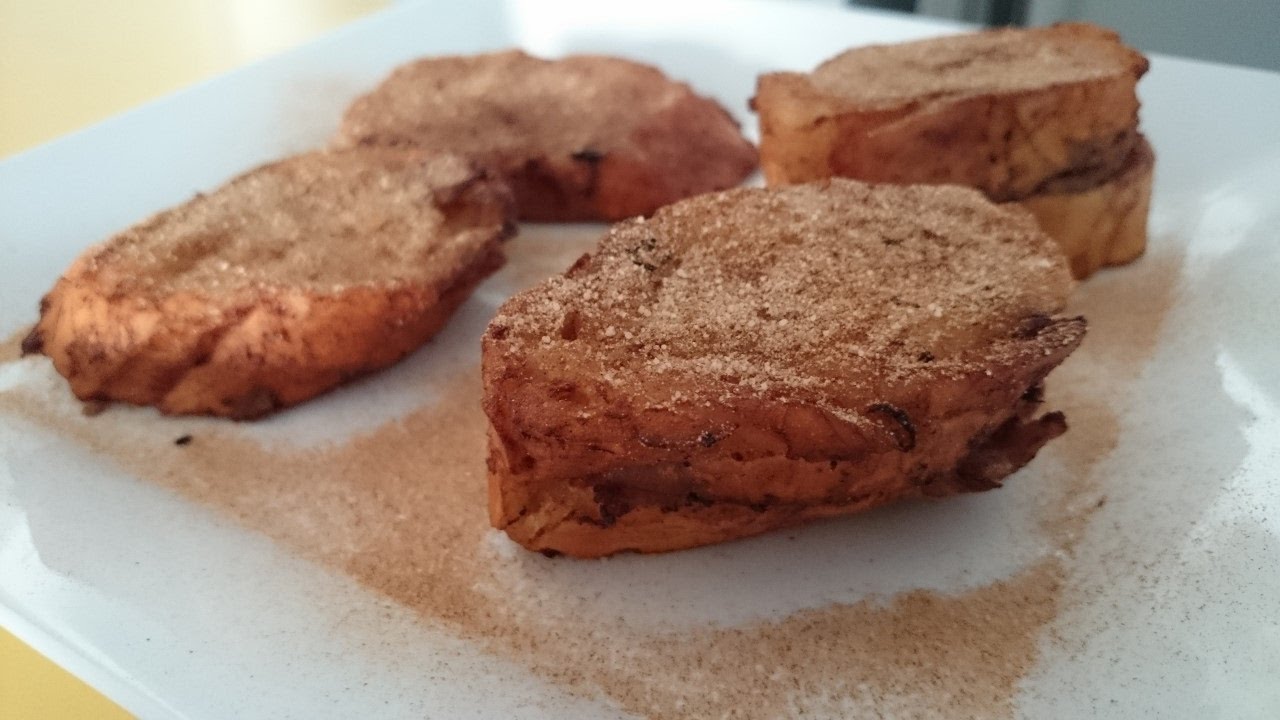 Receita: Rabanada tradicional e recheada. Forno ou frita. - YouTube