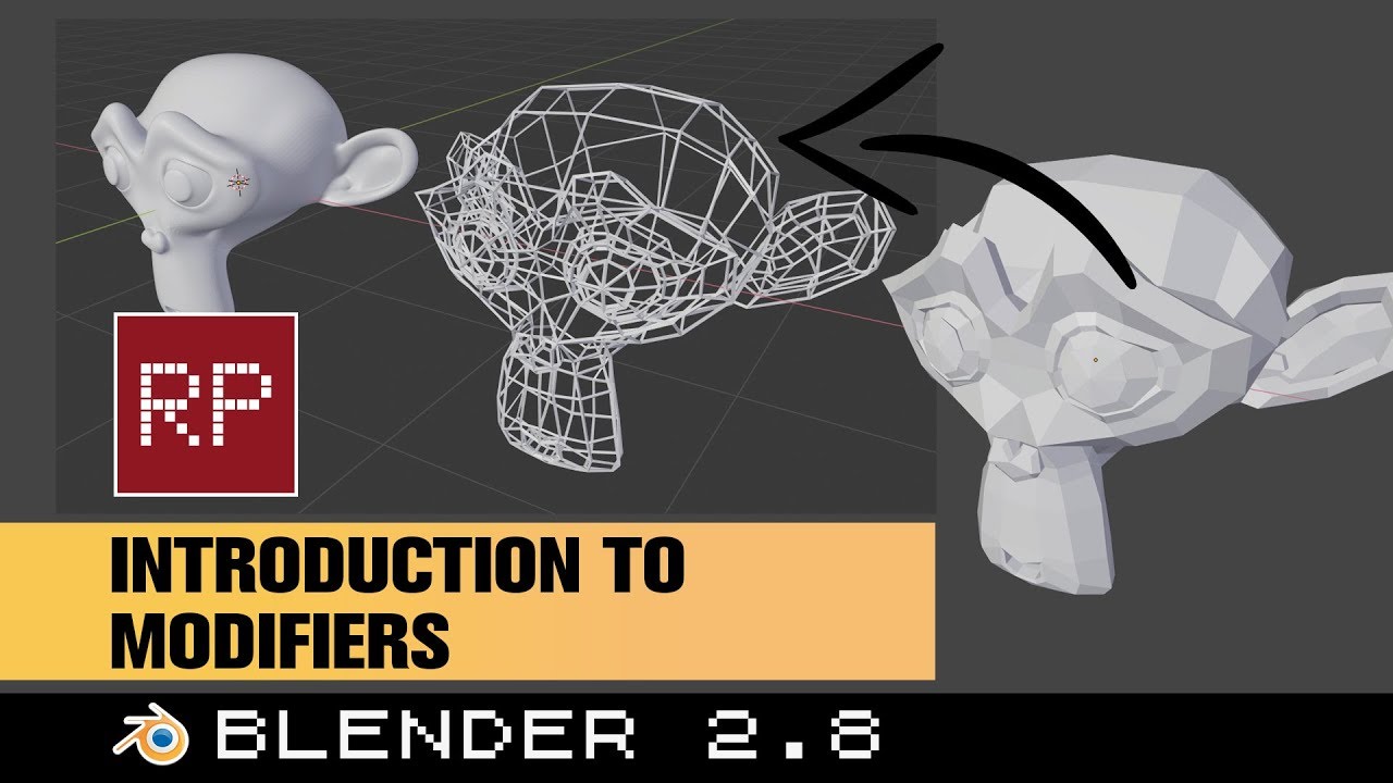 Blender 2.8: Introduction to Modifiers - YouTube