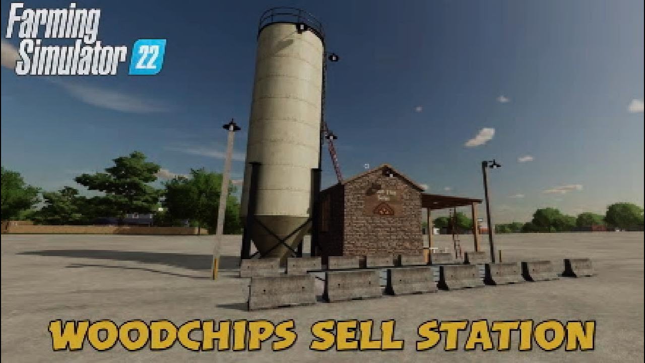 FS22 New Mod (console): Woodchips Sell Station | Mods in the spots ...
