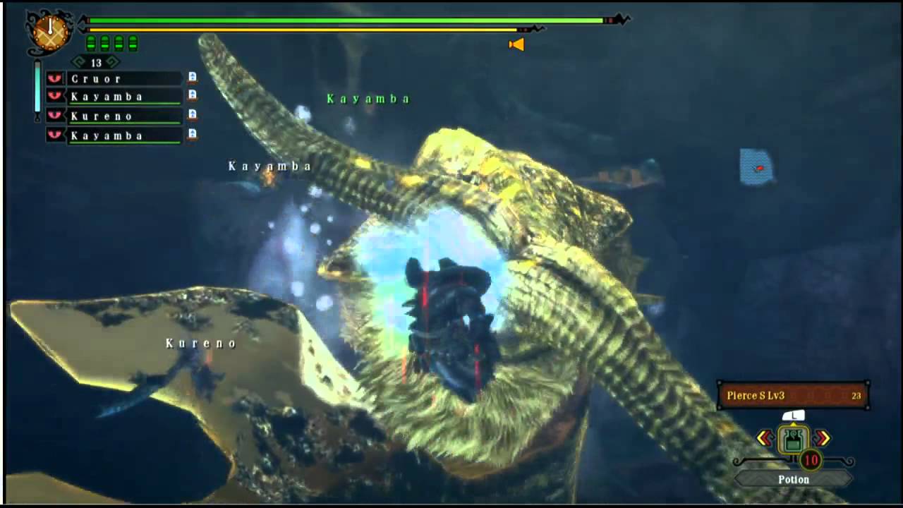 NO FEAR! Monster Hunter 3 Ultimate - Goldbeard Ceadeus - YouTube
