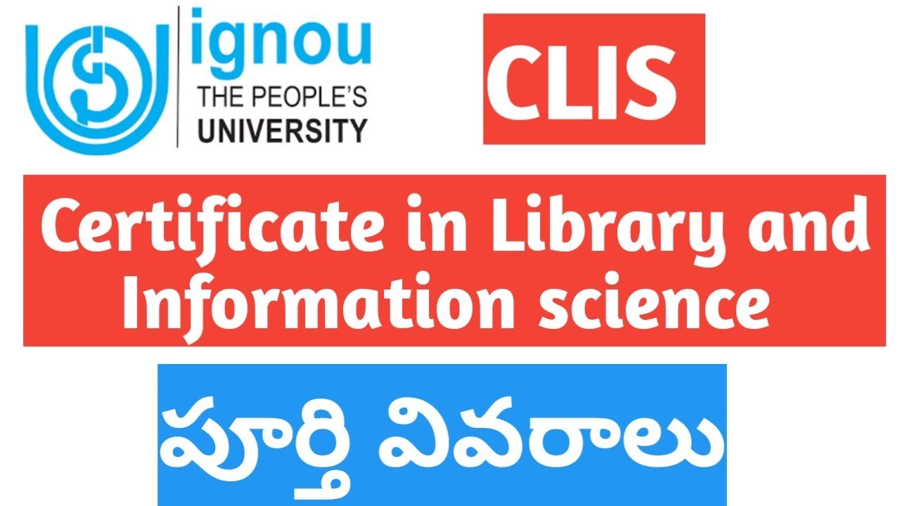 Certificate Course In Library And Information Science Full Details certificate-course-in-library-and-information-science-full-details