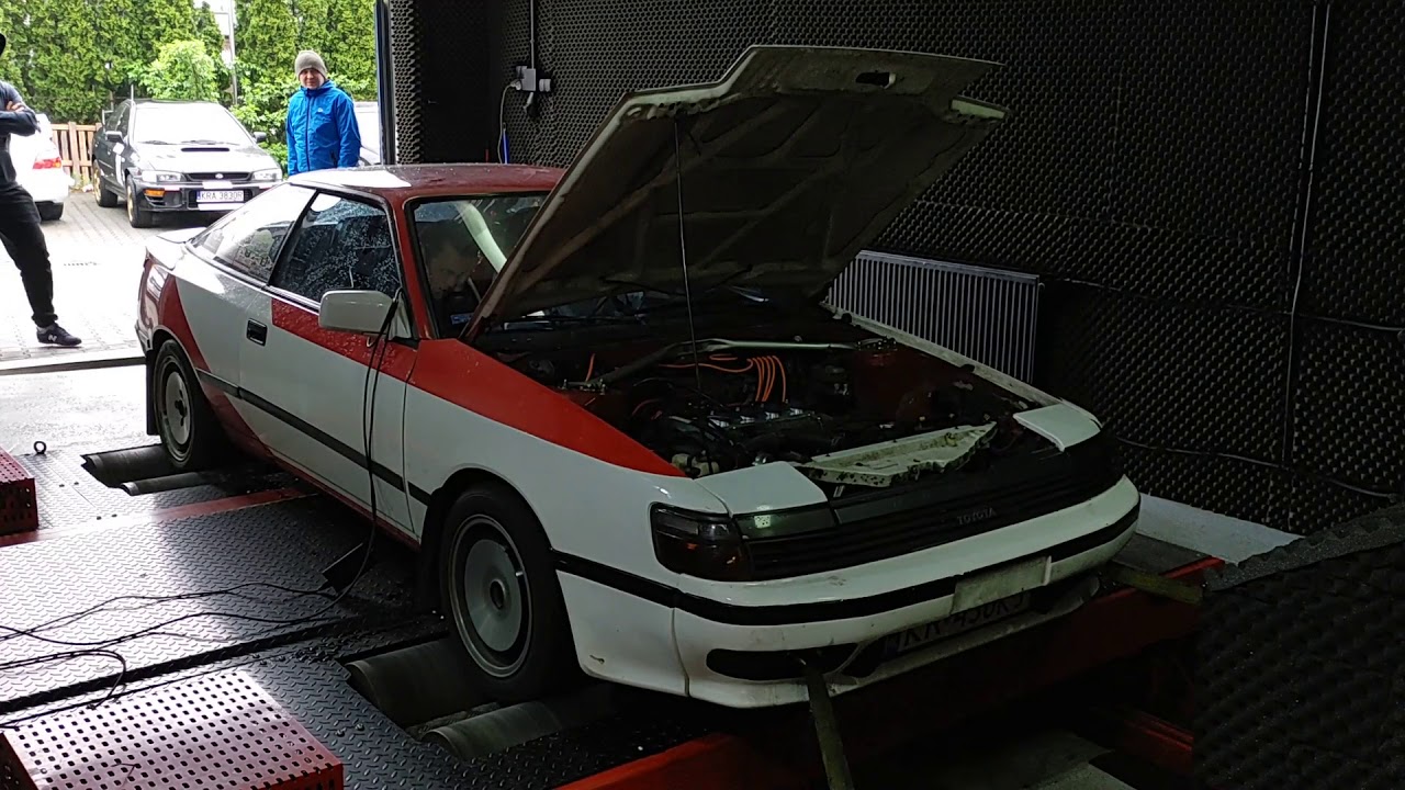 4age 16v ITB dyno run 8500rpm - YouTube