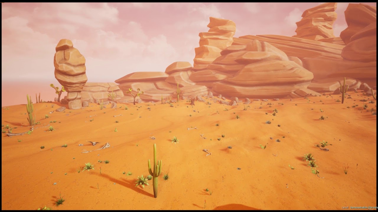 Desert -- Level design in Unreal engine - YouTube