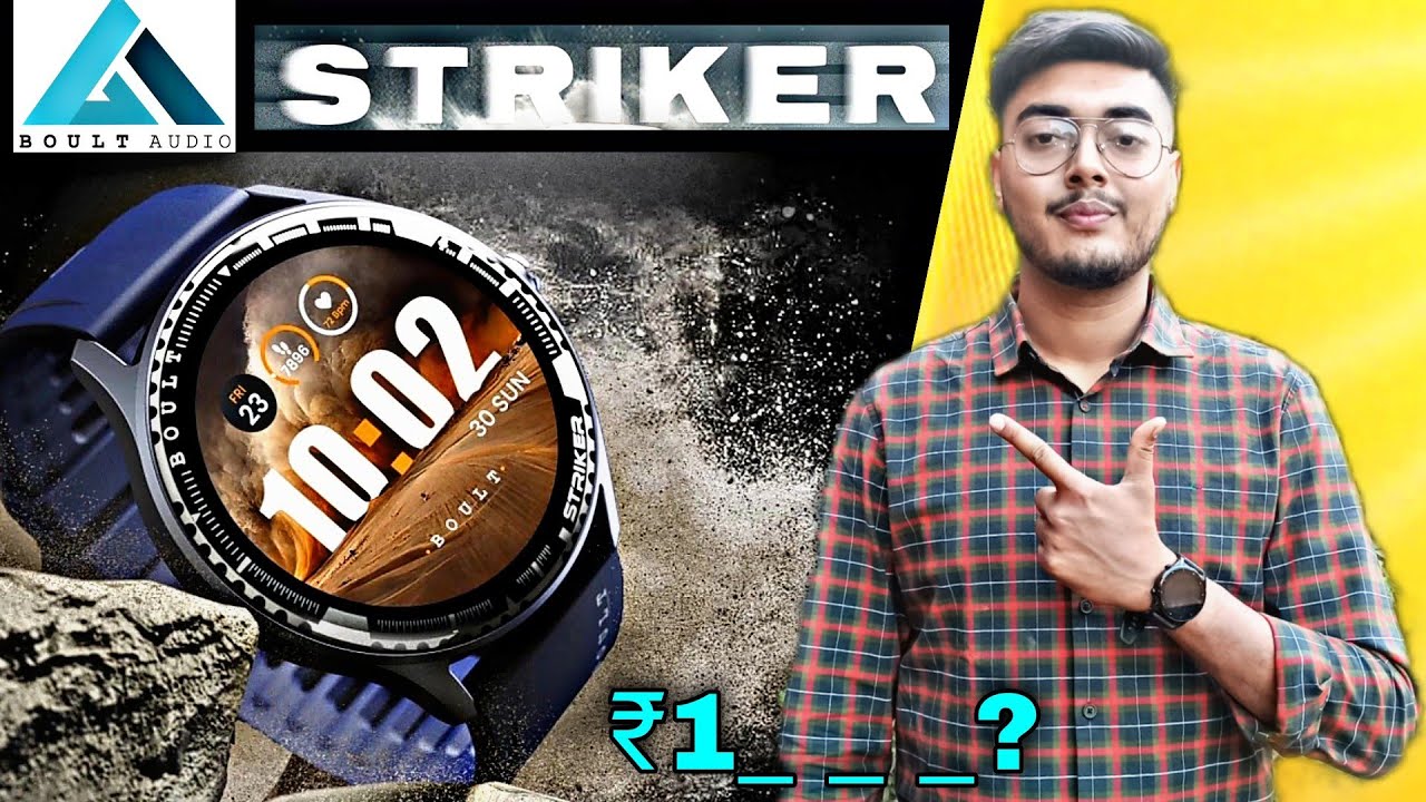 Boult Striker Smartwatch Launched | Boult Striker Smartwatch ...