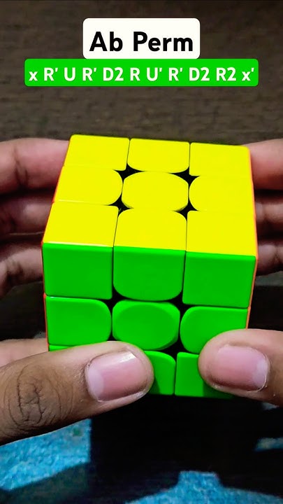 Ab Perm PLL Algorithm | Easy Solution😱🔥 - YouTube