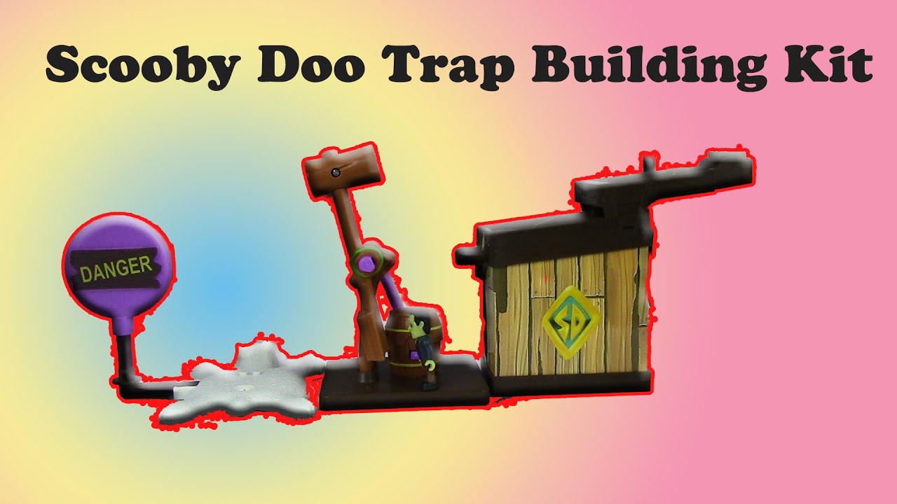 Scooby Doo Mega Trap Building Kit - 30+ Mega Scooby Doo Trap Time Play ...