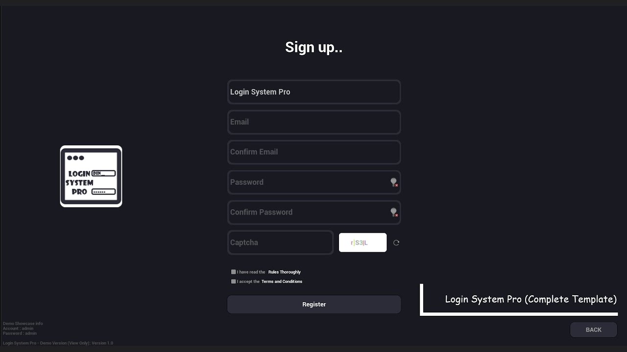 Login System Pro Unreal Engine 5 Plugin Marketplace Fab Plugin - YouTube