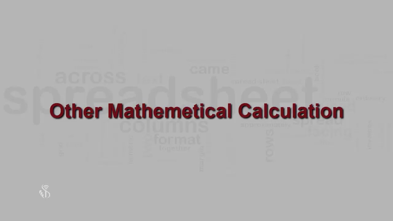 7 1 3 Mathematical Operations English - YouTube