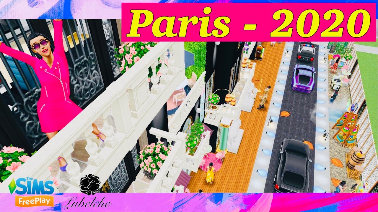 Como Construir/Cidade de Paris em 2020 - The Sims FreePlay/ Tour pela ...