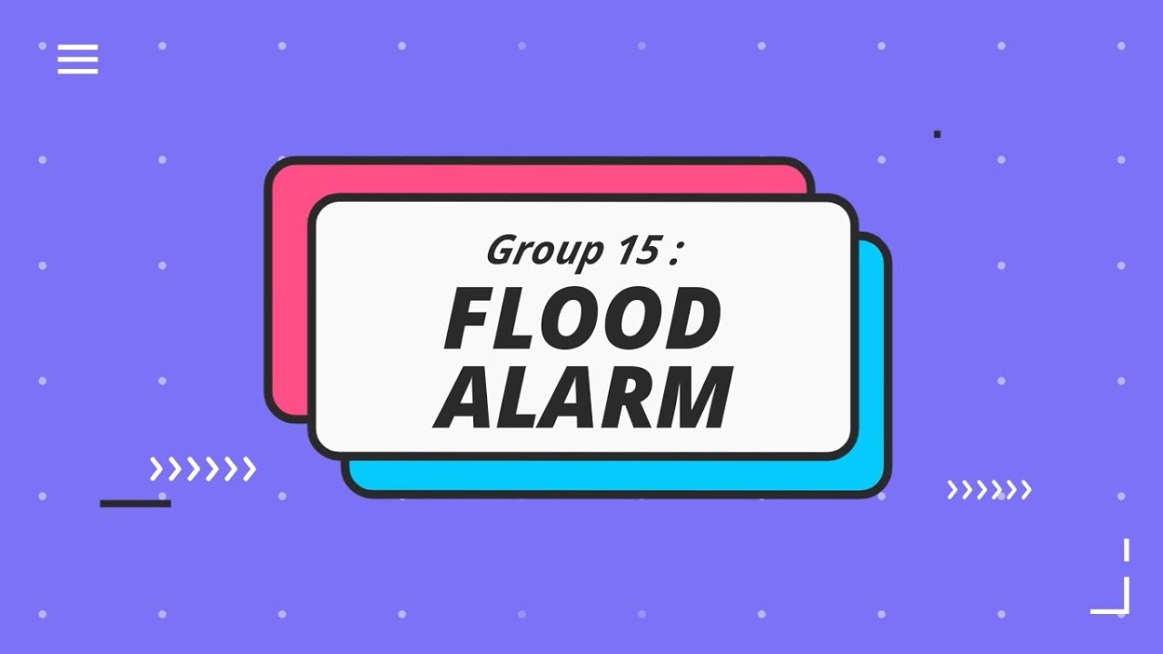 Engineering Project : Flood Alarm - YouTube