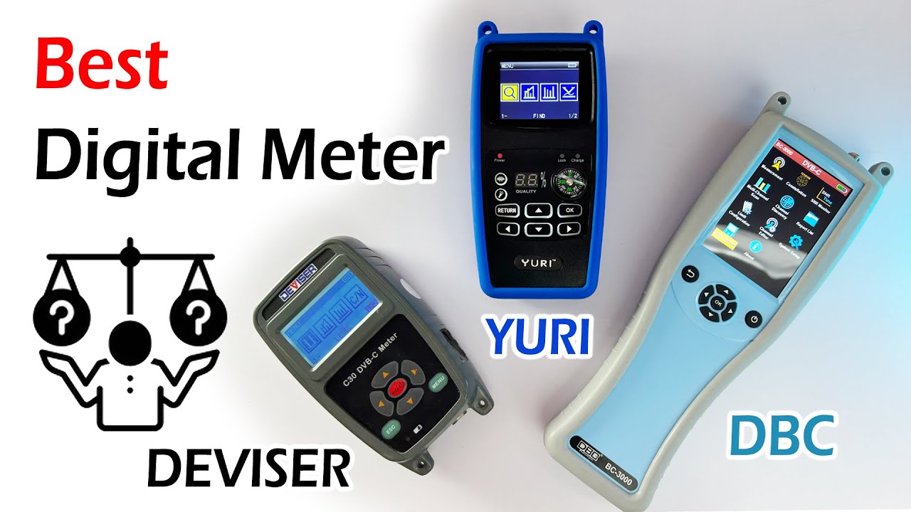 Best RF Digital Meter for Cable TV - DEVISER vs YURI vs DBC Final ...