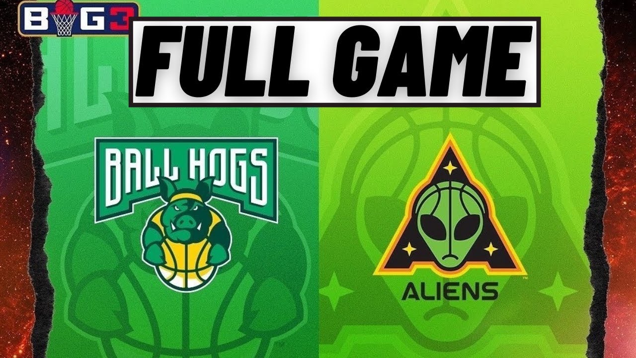 Ball Hogs vs Aliens 2021 Full Game | Week 2 | BIG3 Basketball - YouTube