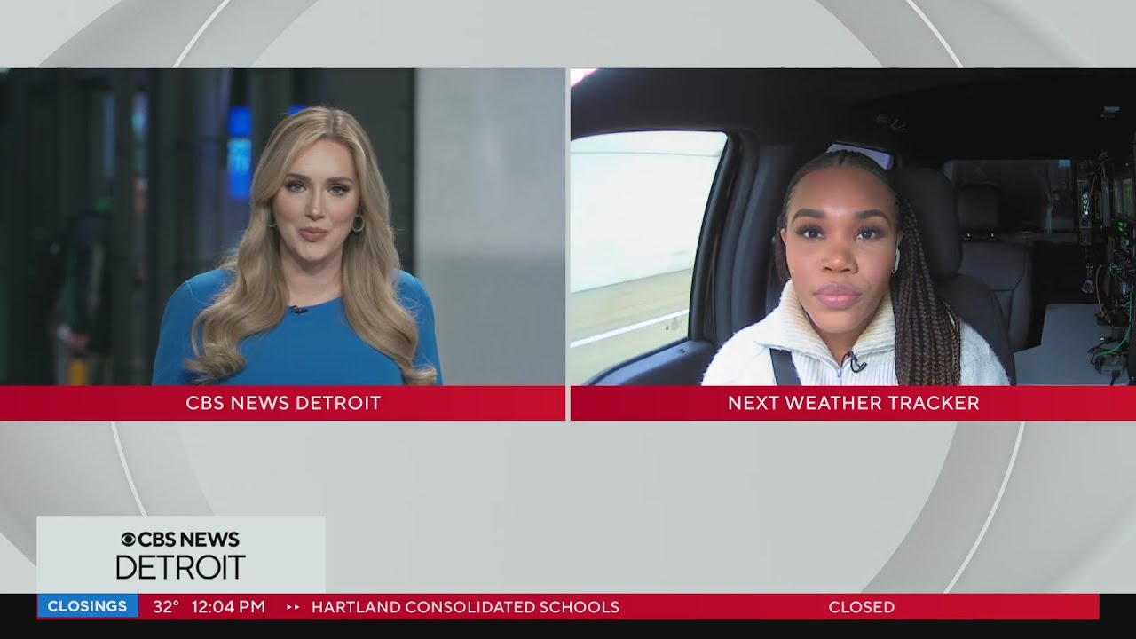 CBS News Detroit NEXT Weather Team tracks winter storm approaching ...