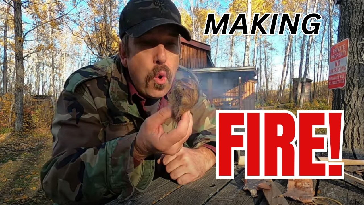 How to Use a Bow Drill to Make Fire | Live Free : DIY - YouTube