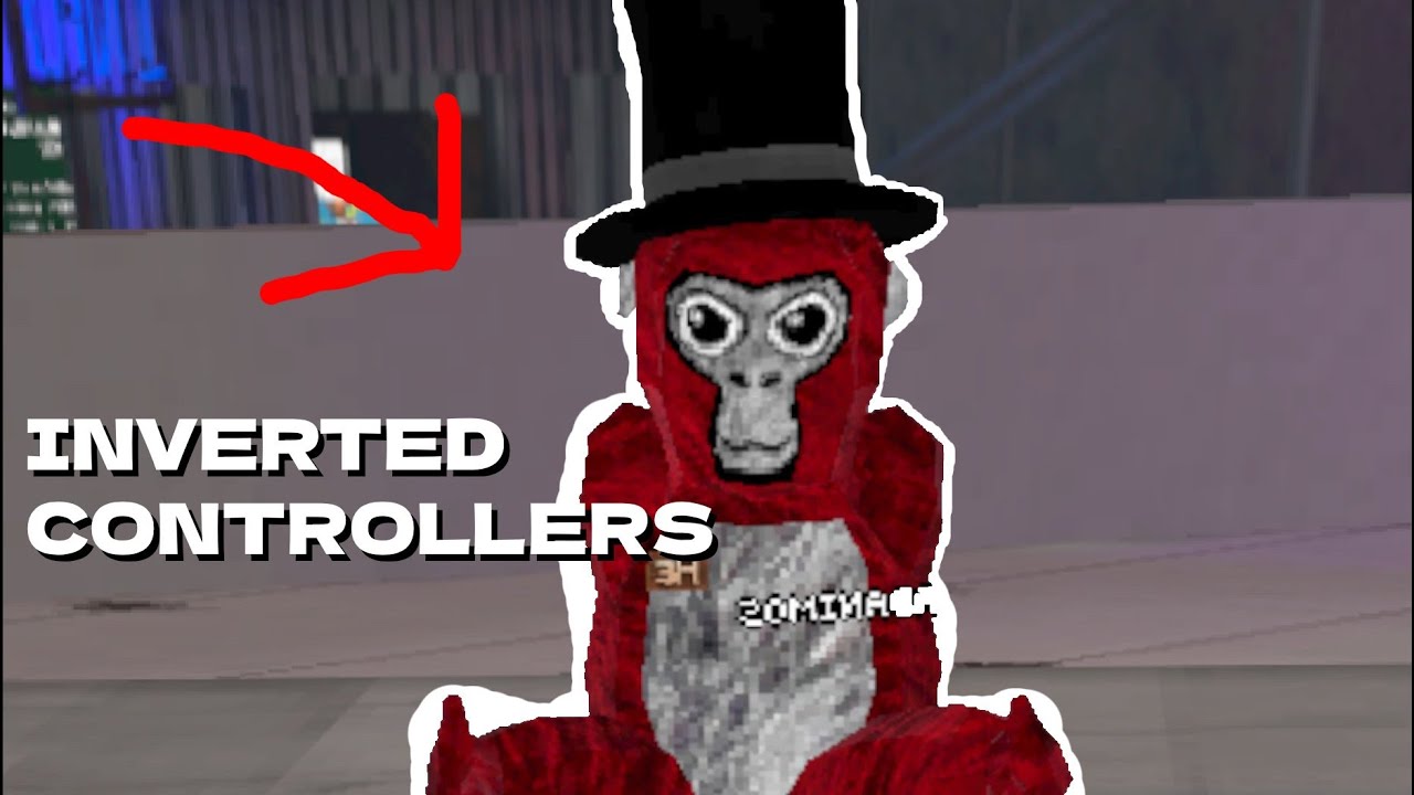 Gorilla Tag But My Controllers Are Inverted - YouTube