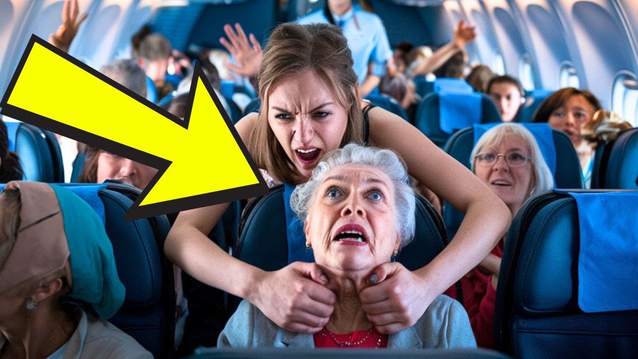 Rude Passenger Makes HUGE Mistake Judging Elderly Woman on Plane! - YouTube