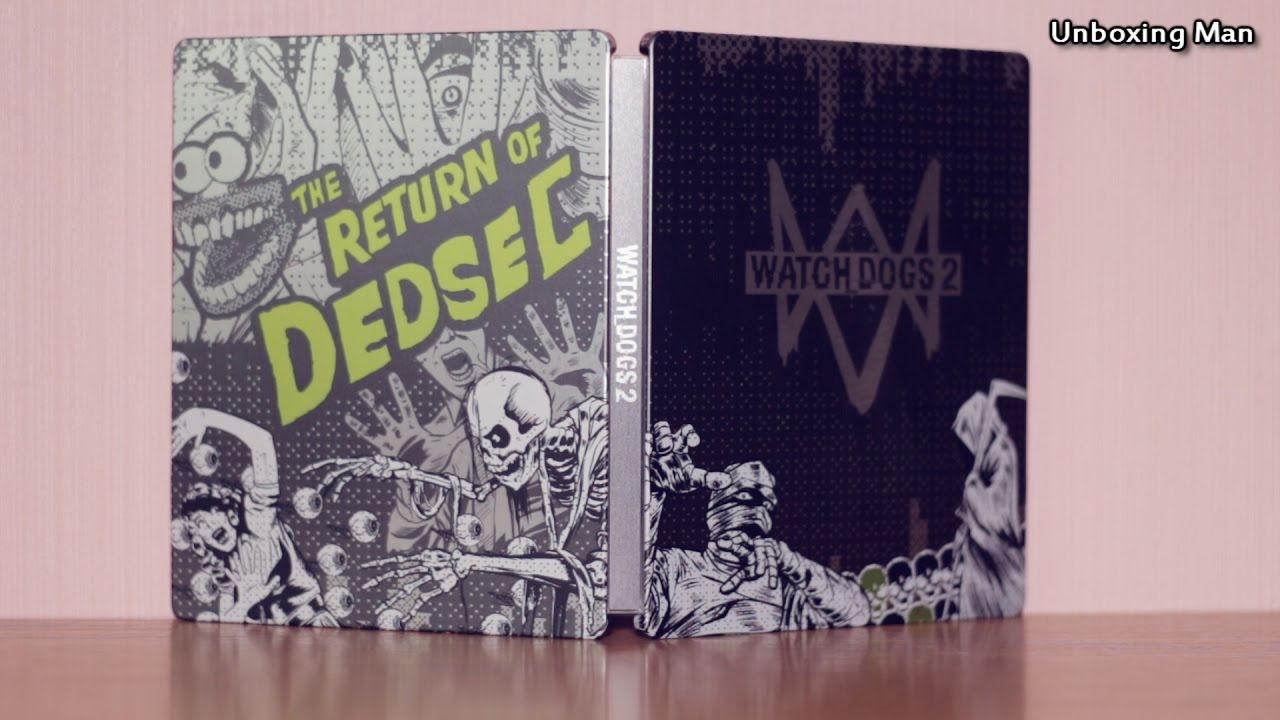 Watch Dogs 2 - Przedpremierowy Steelbook - Unboxing PL - YouTube