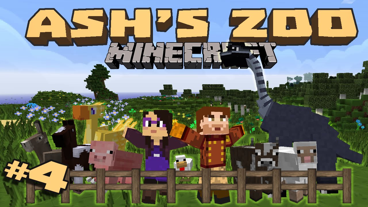 Minecraft: Ash's Zoo - #4 - Wither Cats - YouTube