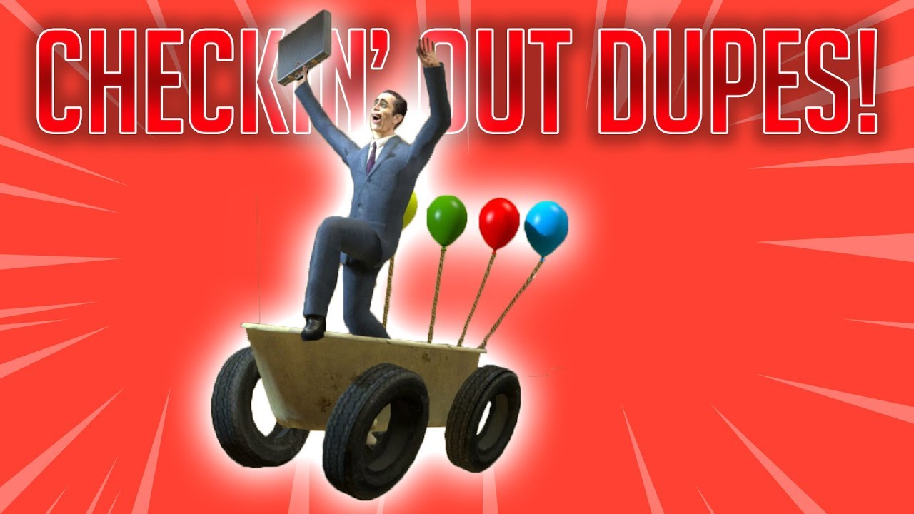 CHECKING OUT GMOD DUPES! | Garry's Mod - YouTube