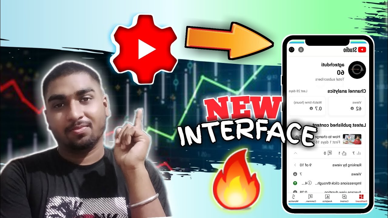 Youtube studio new interface 🔥 || agtechduti - YouTube